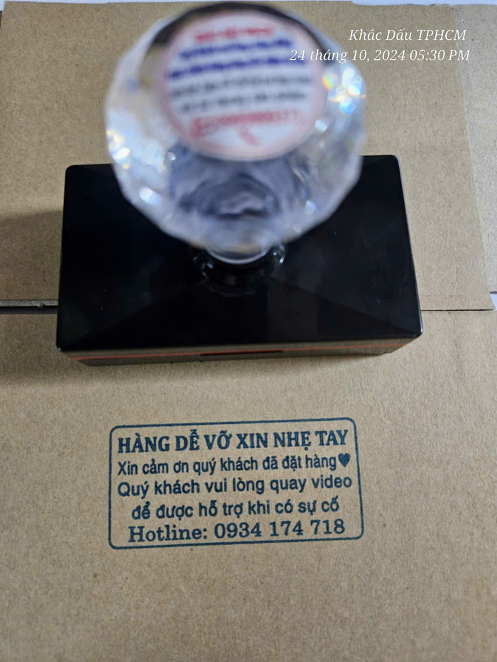 Tư vấn bạn đơn vị khắc con dấu giao trong ngày uy tín